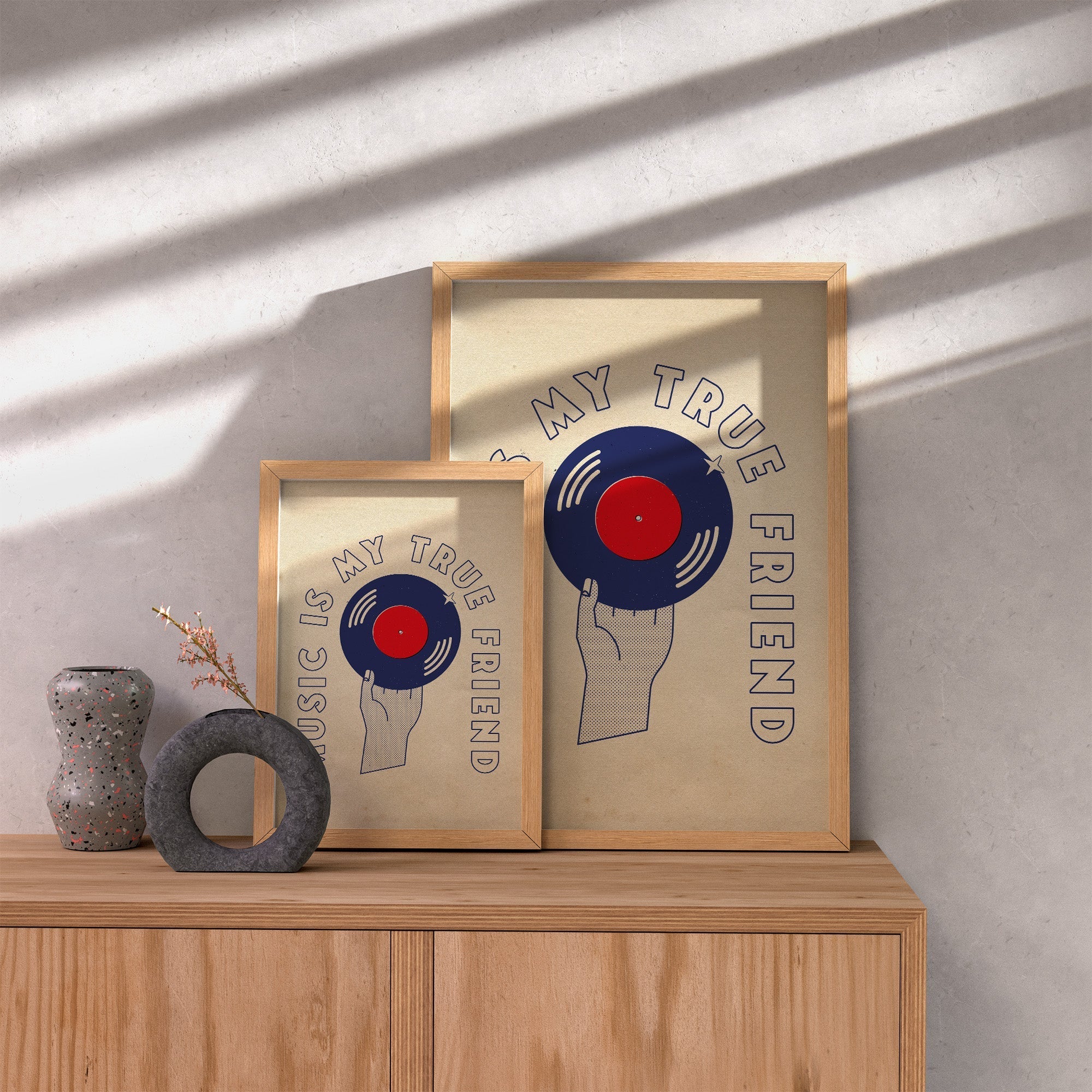 Affiche vinyle vintage imprimée en France par Joe Carry – TEE KLUB